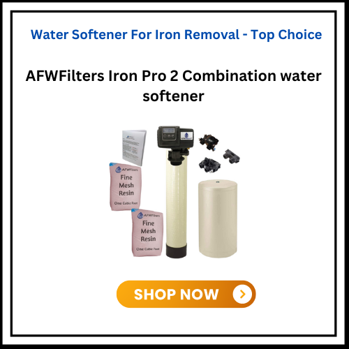Will A Water Softener Remove Iron